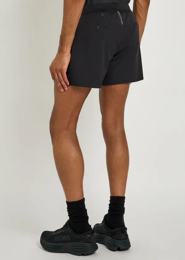 Vuori Qualify Stretch-jersey Running Shorts - Black