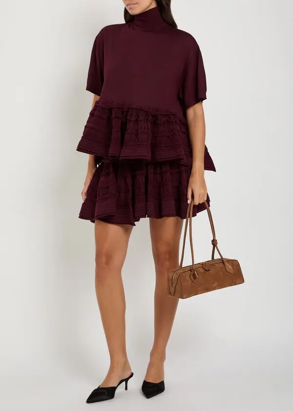 Alaïa Peplum Wool Top
