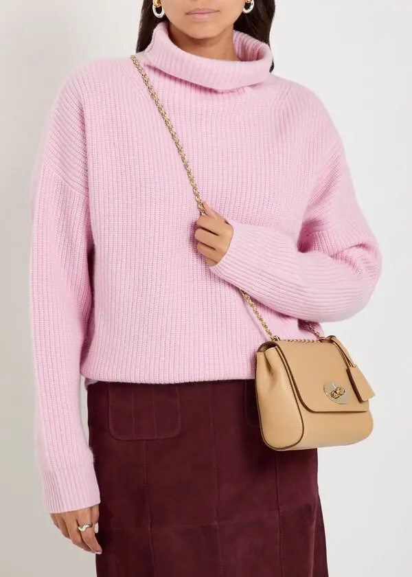 Mulberry Lily Small Grained Leather Shoulder Bag