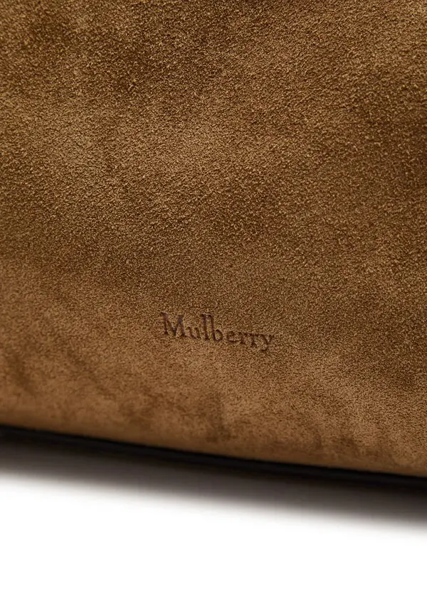 Mulberry Small Soft Bayswater Suede Shoulder Bag