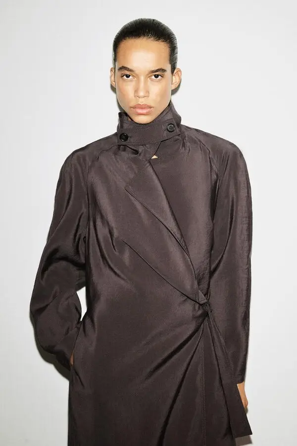 Cos Utility Trench-style Midi Dress