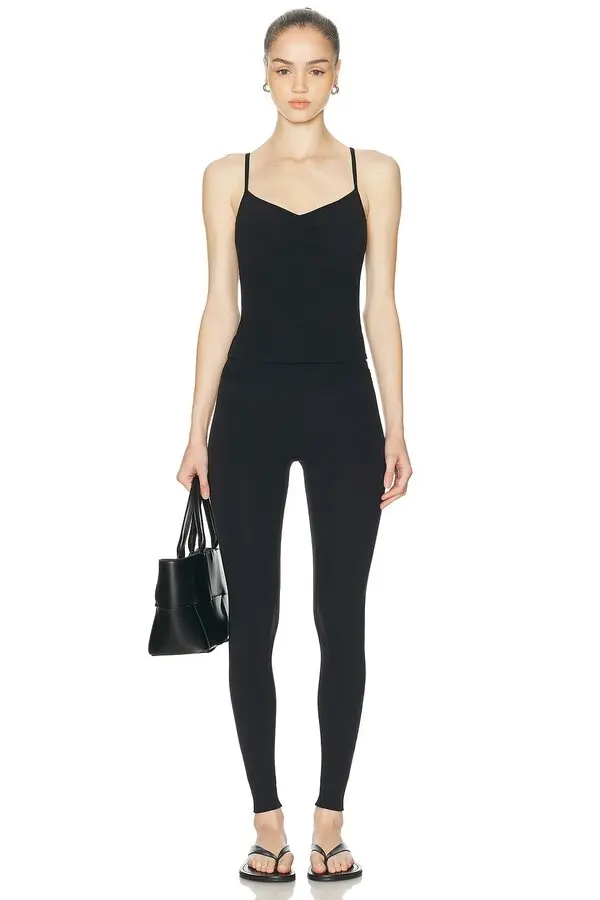 Year Of Ours Studio Baby Tank Top - Black
