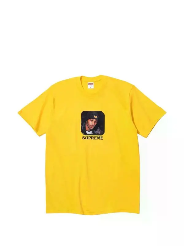 Supreme X Wu-tang Clan Rza Printed T-shirt - Yellow