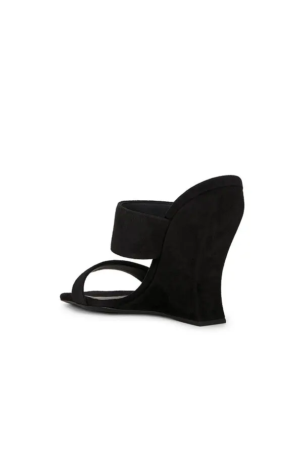 Alaïa Wedge Mules - Noir