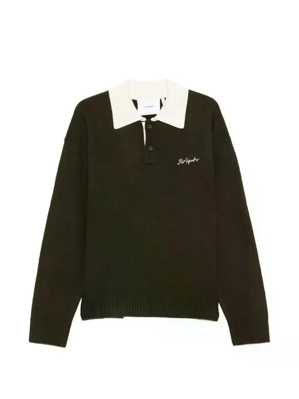 Axel Arigato Long-sleeve Polo Sweater