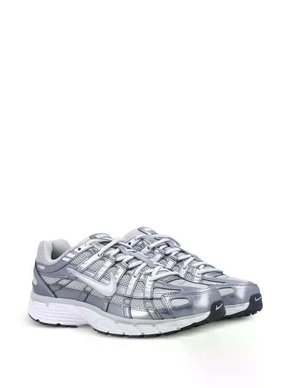 Nike P-6000 Metallic Sneakers - Silver