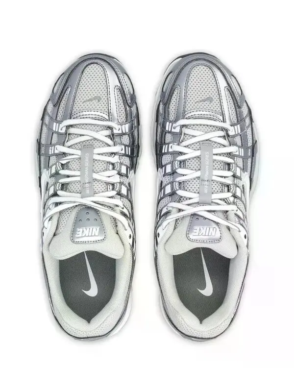 Nike P-6000 Metallic Sneakers - Silver