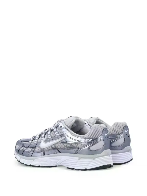 Nike P-6000 Metallic Sneakers - Silver
