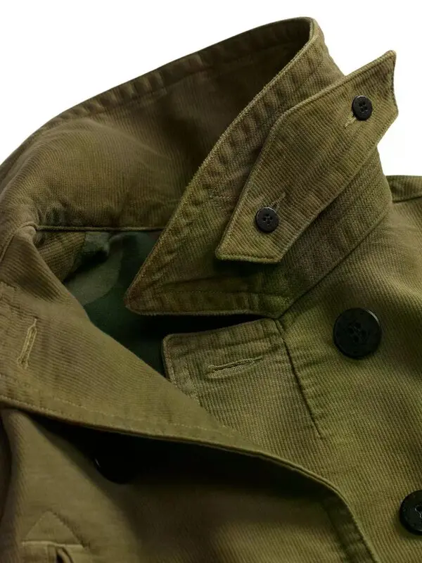 Ralph Lauren Button Corduroy Coat