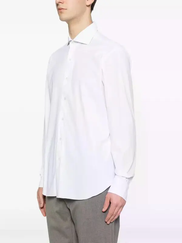 BARBA NAPOLI Button-fastening Long-sleeve Shirt