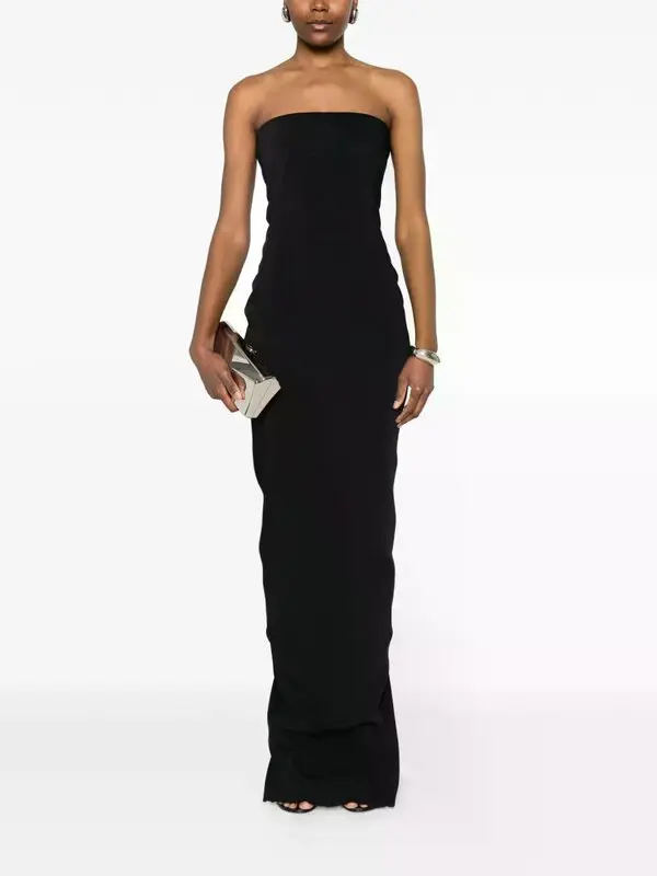 Rick Owens Bustier Sculpted Gown