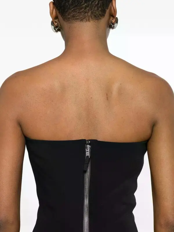 Rick Owens Bustier Sculpted Gown