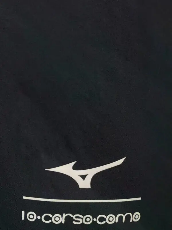 Mizuno X 10 Corso Como Logo-print Shorts