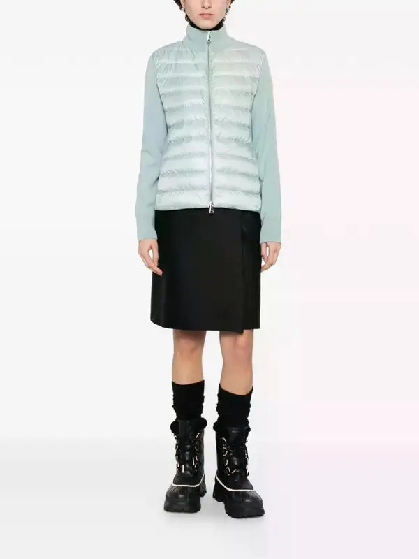 Moncler Padded Zip-up Jacket - Blue