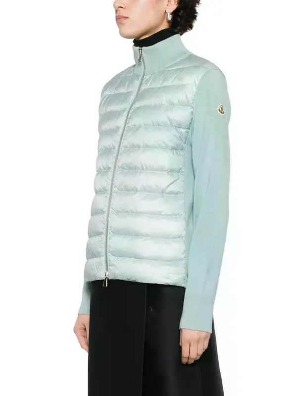 Moncler Padded Zip-up Jacket - Blue
