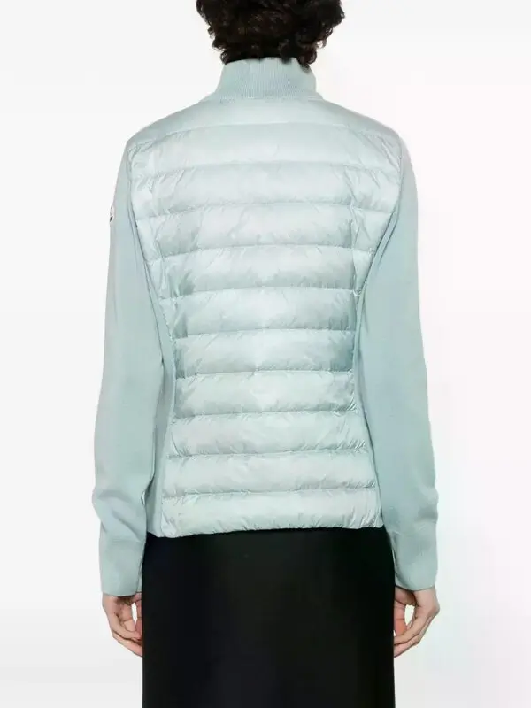 Moncler Padded Zip-up Jacket - Blue