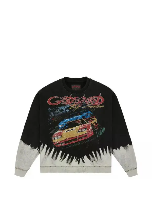 GODSPEED T.t.w. Bleached Wash Sweatshirt