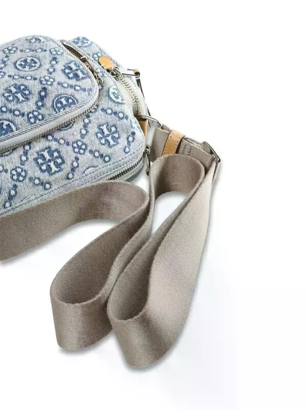Tory Burch T Monogram Cross Body Bag - Blue