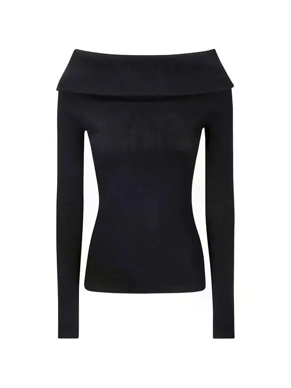LISA YANG Claudina Top - Black