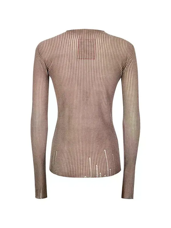 UMA WANG Ribbed Knit Top