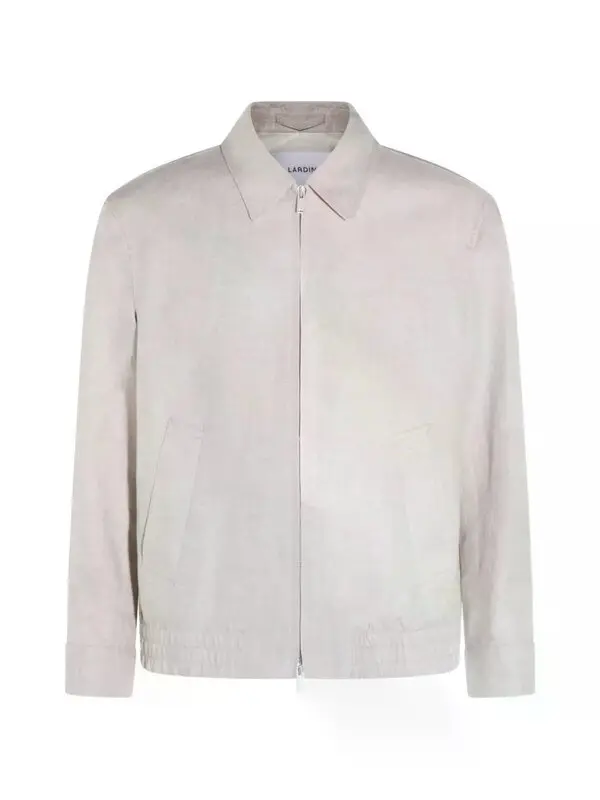 LARDINI Linen Shirt Jacket