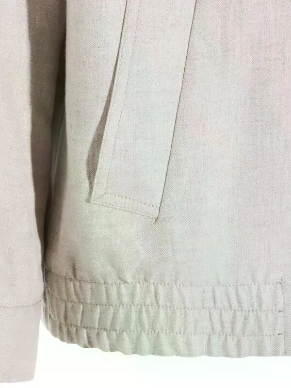 LARDINI Linen Shirt Jacket