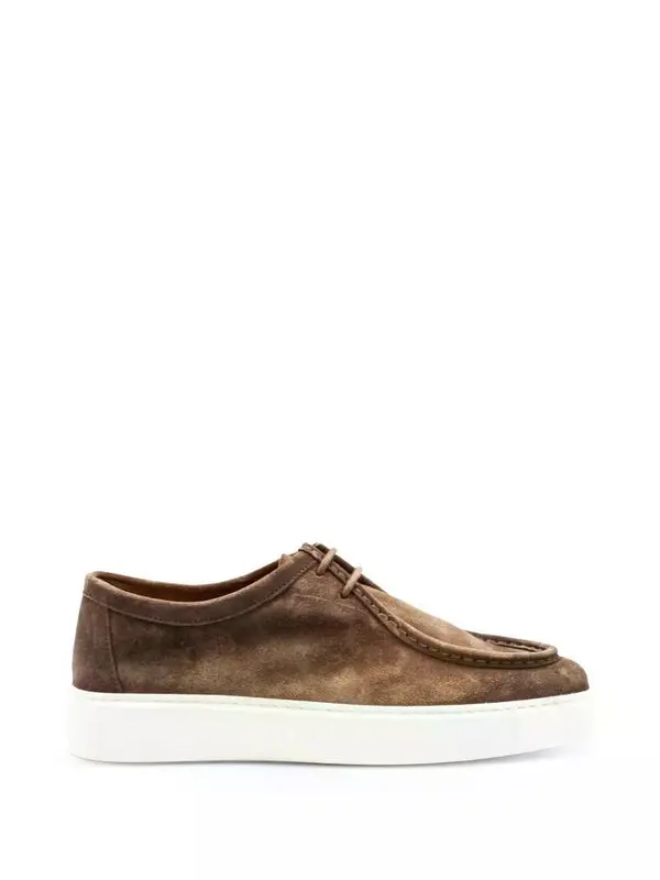 DOUCAL'S Lace-up Suede Sneakers