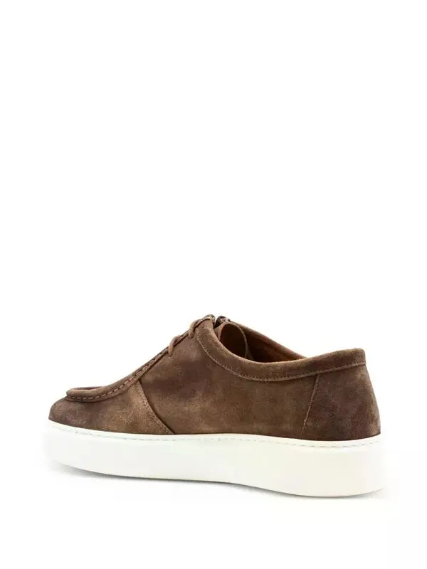 DOUCAL'S Lace-up Suede Sneakers