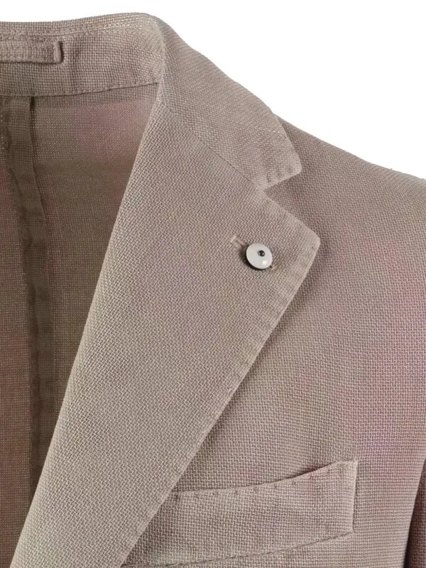 L.B.M. 1911 Drop S Buttoned Blazer