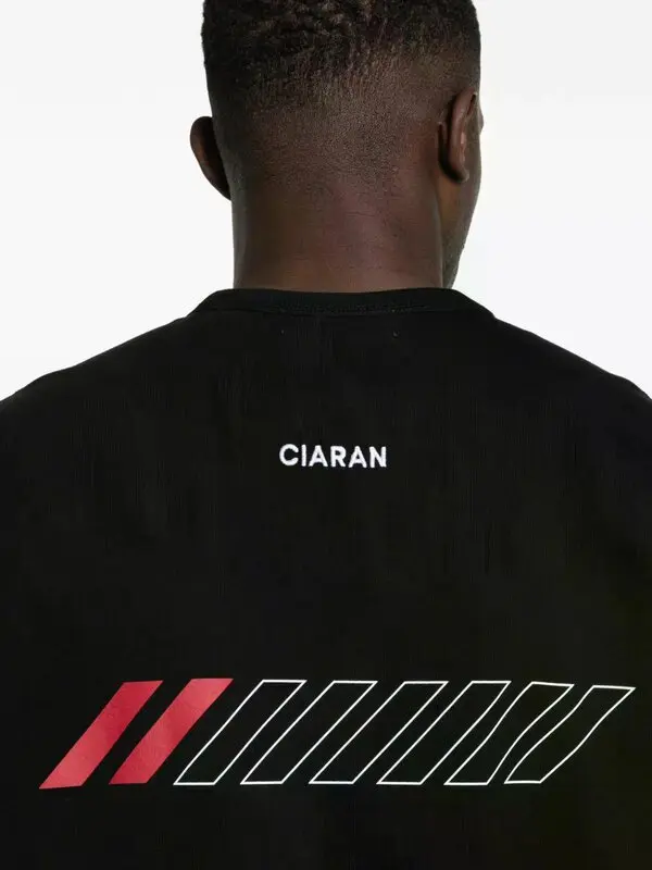 CIARAN Logo-embroidery T-shirt