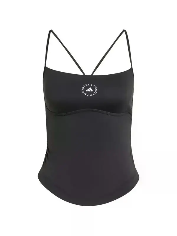 Adidas By Stella McCartney Spaghetti Strap Crop Top