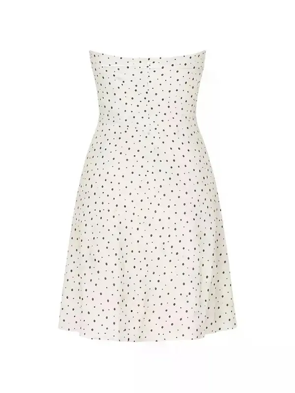 Isabel Marant Polka-dot Ruffled Mini Dress