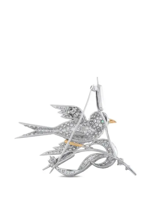 LB EXCLUSIVE Diamond Bird Brooch