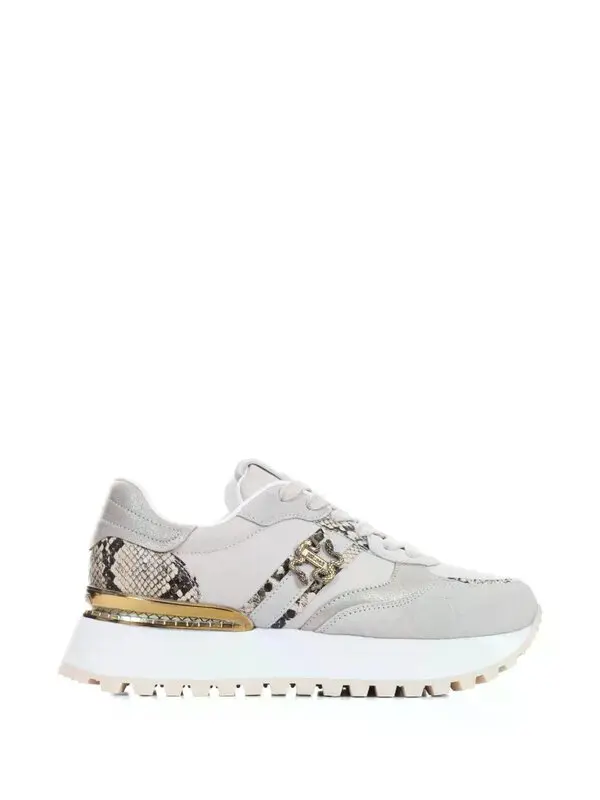 Just Cavalli Logo-detail Platform Sneakers - Neutrals
