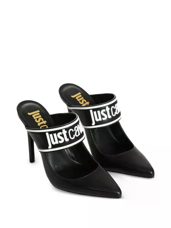 Just Cavalli Pointed-toe Heeled Mules