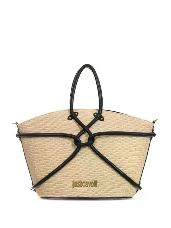 Just Cavalli Knot-detail Tote Bag