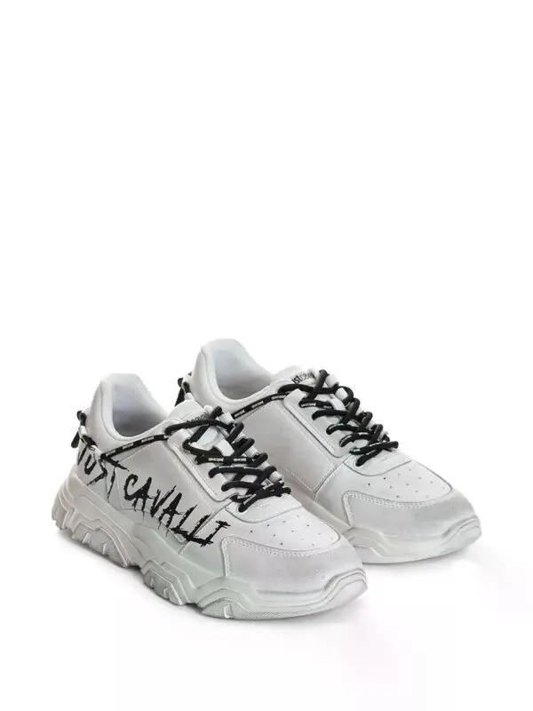 Just Cavalli Lettering Detail Sneakers
