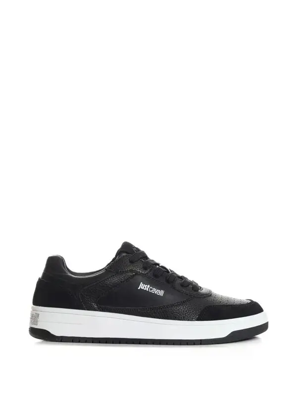 Just Cavalli Perforated Low Top Sneakers