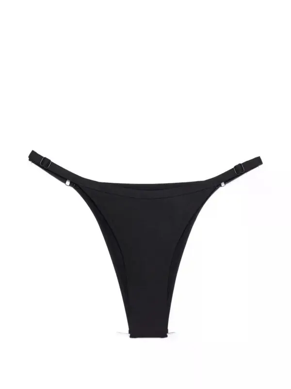 Bondi Born Presley Adjustable-strap Bikini Bottoms - Black