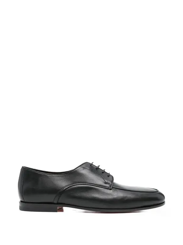 Santoni Lace-up Derby Shoes - Black