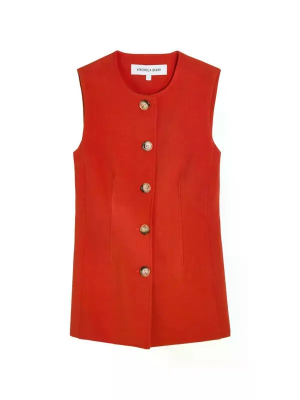 Veronica Beard Button-up Waistcoat
