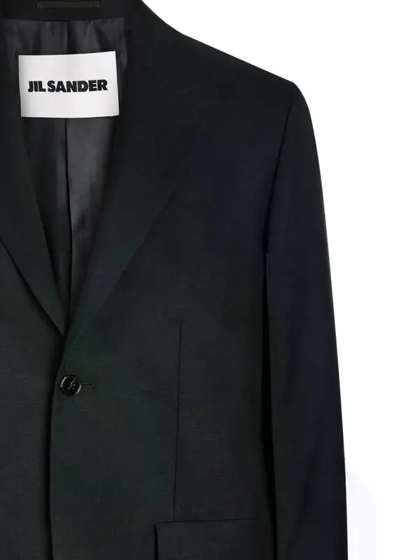 JIL SANDER Notched Pocket Blazer