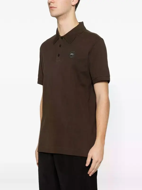 Canada Goose Cotton Polo Shirt - Brown
