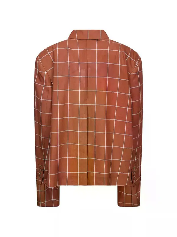 MAISON JEJIA Olly Checked Blazer