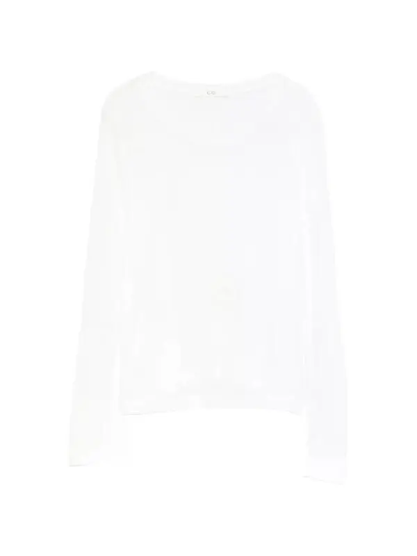 Co Long-sleeve Round-neck Top