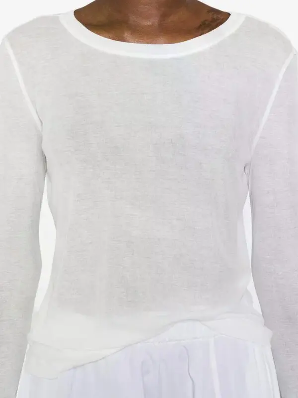 Co Long-sleeve Round-neck Top