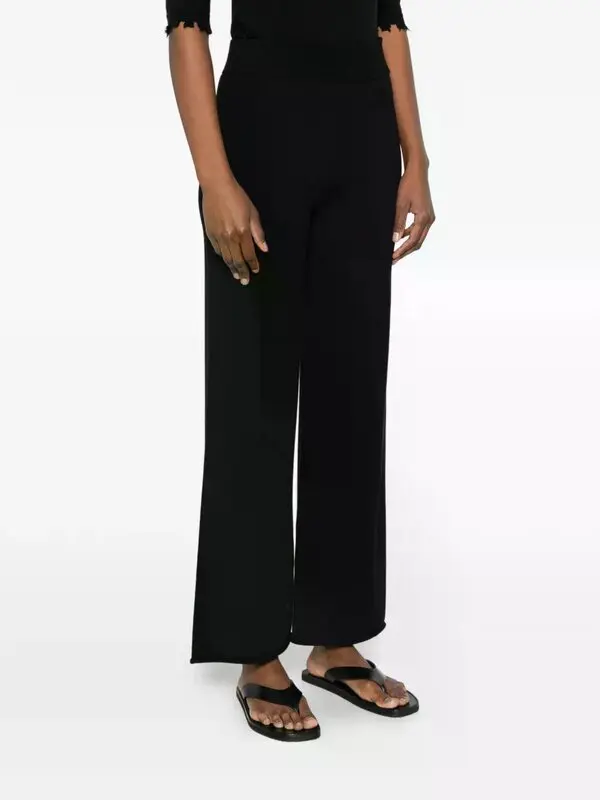 PHILO-SOFIE Ribbed Wide-leg Trousers