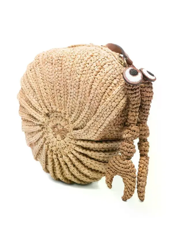 ANYA HINDMARCH Hermit Crab Cross Body Bag - Neutrals