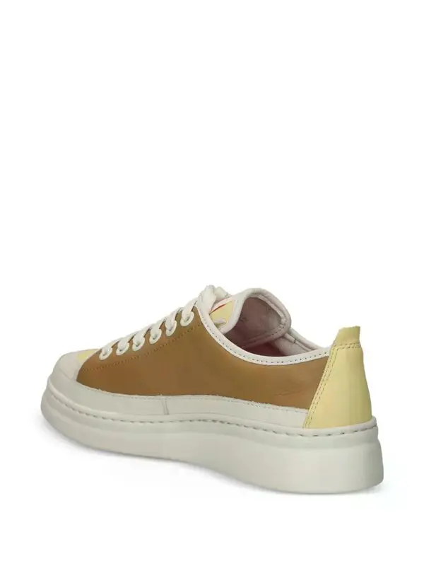 Camper Twins Platform Leather Sneakers