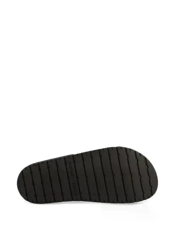 Emporio Armani Logo-debossed Slides